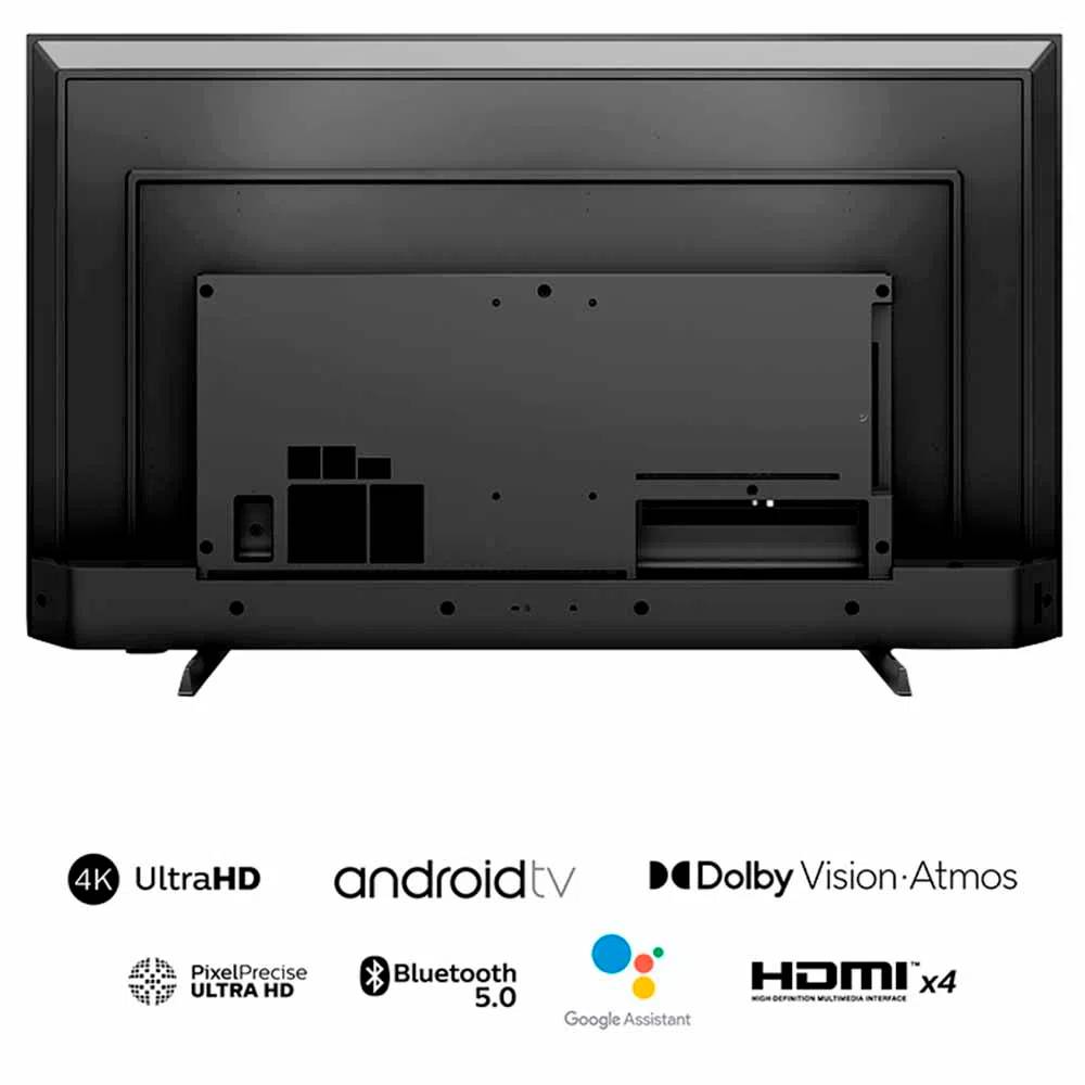 Televisor 55" Philips Android TV LED 4K UHD 55PUD7406 - Electrogo